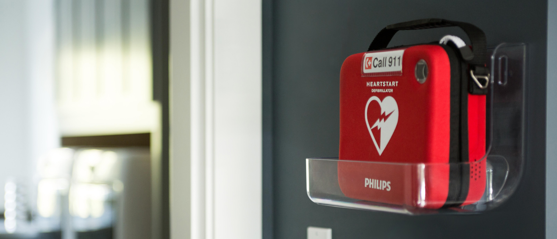 Having a home AED helped save the person closest to his heart ...