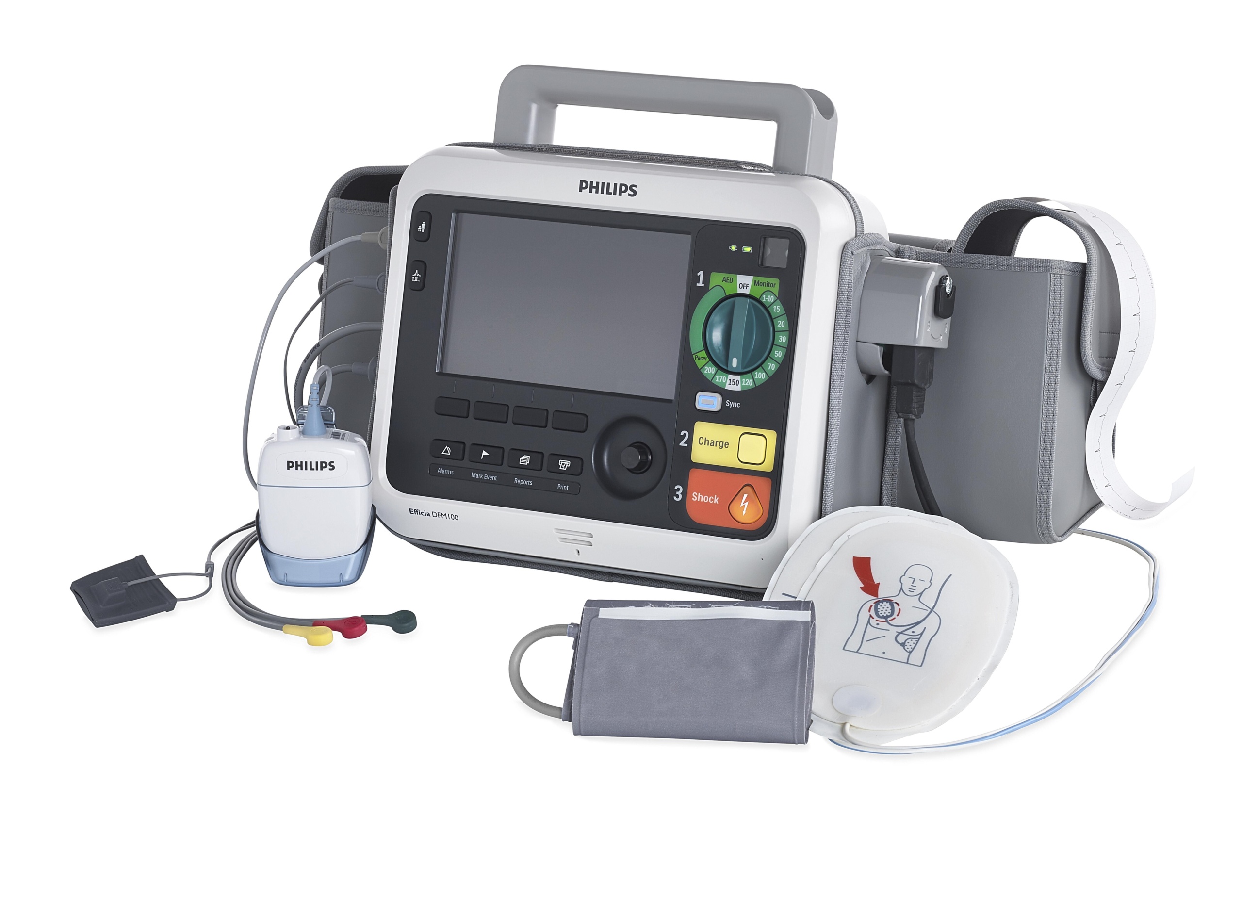 Efficia DFM100 Monitor/Defibrillator